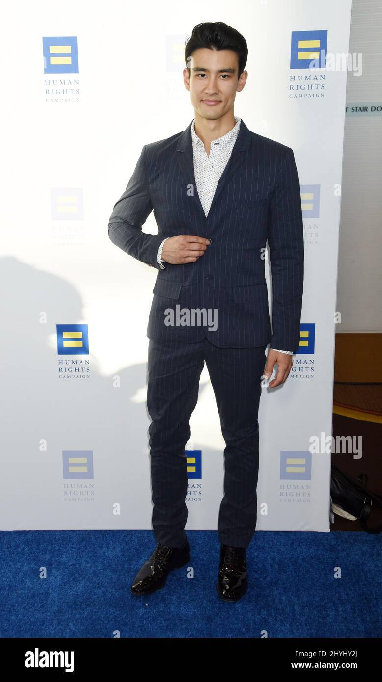 Alex Landi at the 2019 Human Rights Campaign Los Angeles Dinner held at ...