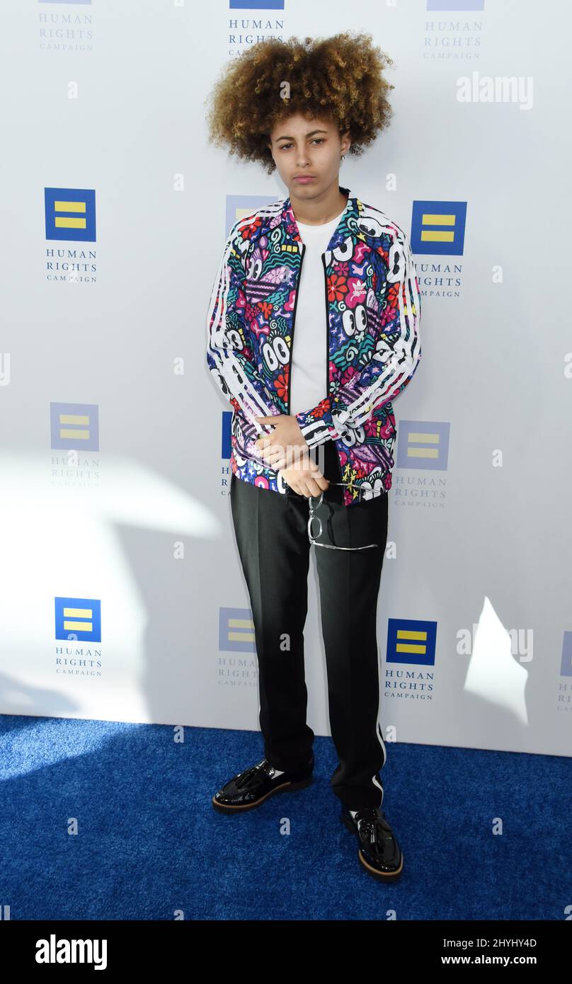 Nhandi Craig at the 2019 Human Rights Campaign Los Angeles Dinner held ...