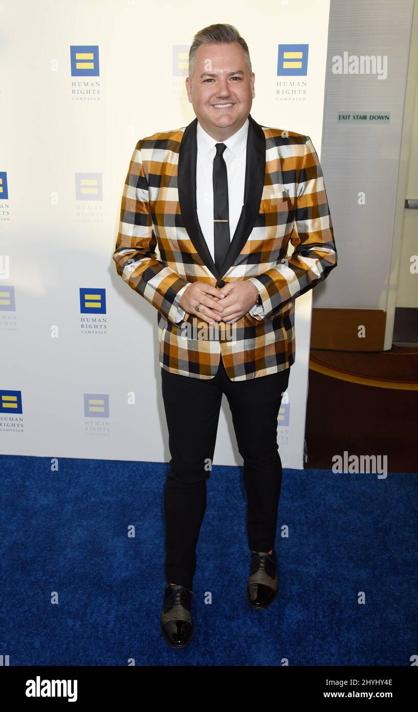 Ross Mathews at the 2019 Human Rights Campaign Los Angeles Dinner held ...