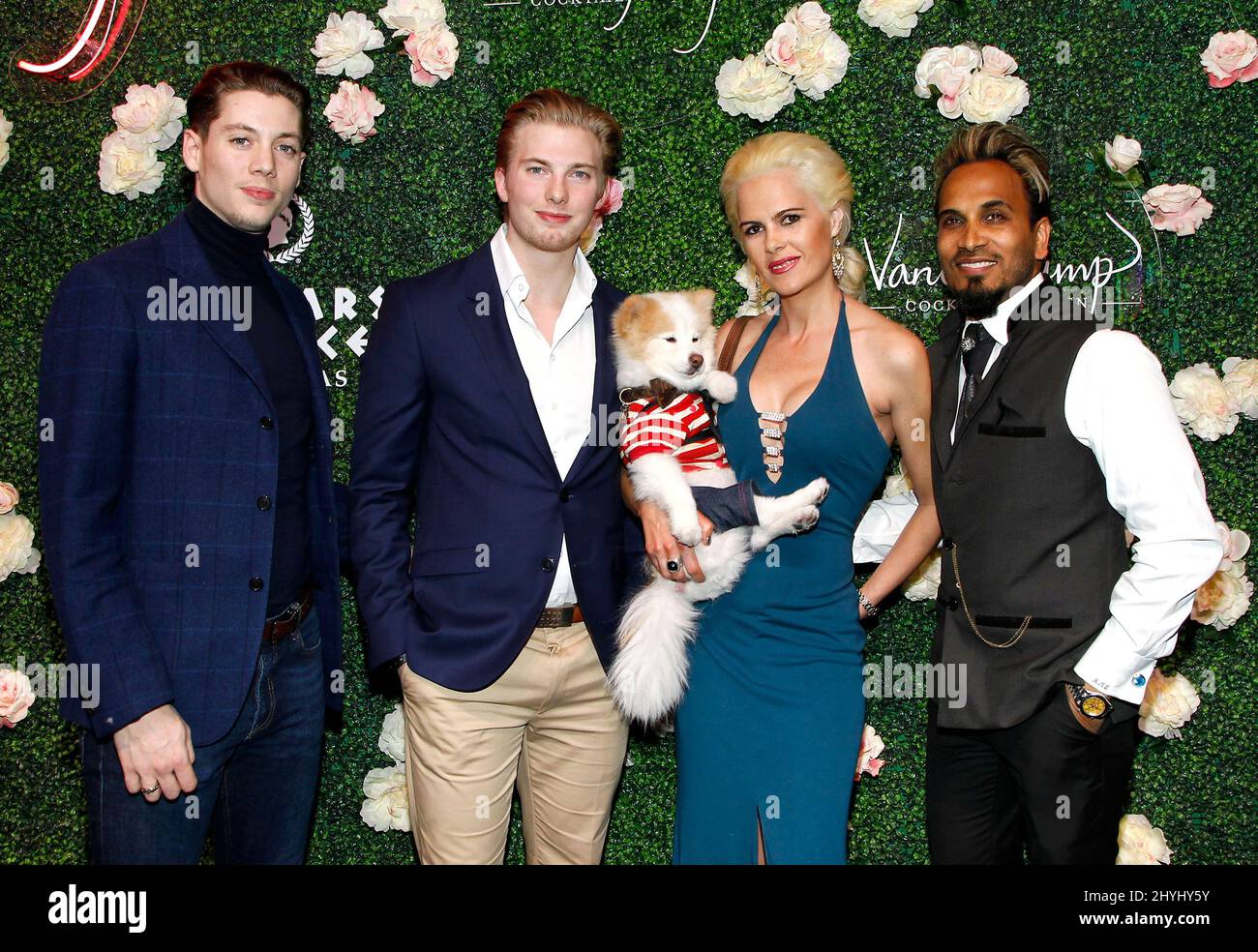 Sam Vanderpump, Jack Vanderpump, Iwona Benjamin, Iwona Benjamin arrives ...