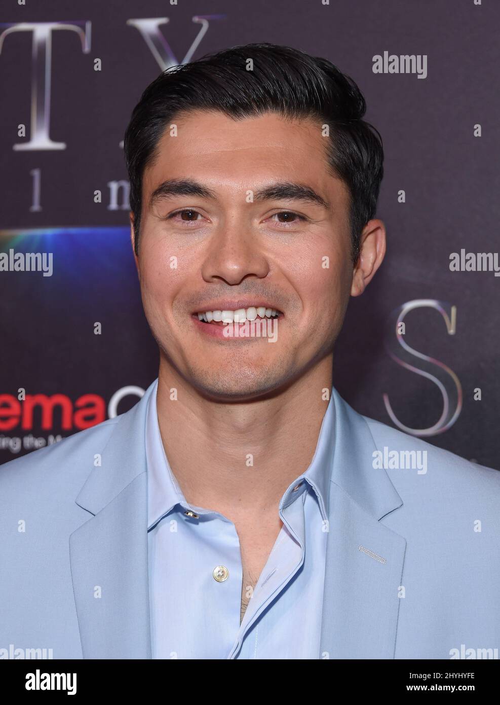 Henry Golding arriving to CinemaCon 2019 - STXfilms presentation "The ...