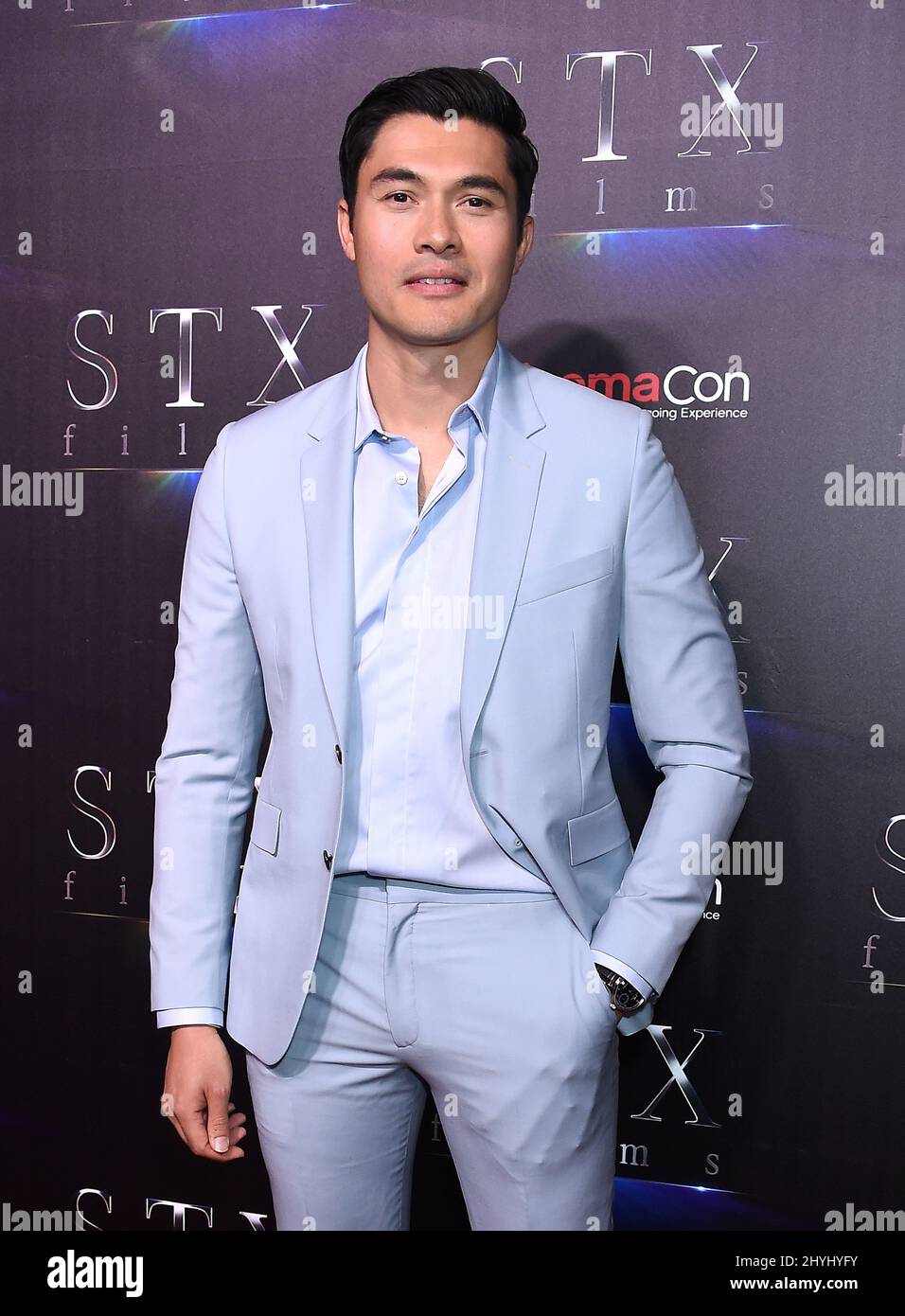 Henry Golding at STXfilms "The State of the Industry: Past, Present and ...