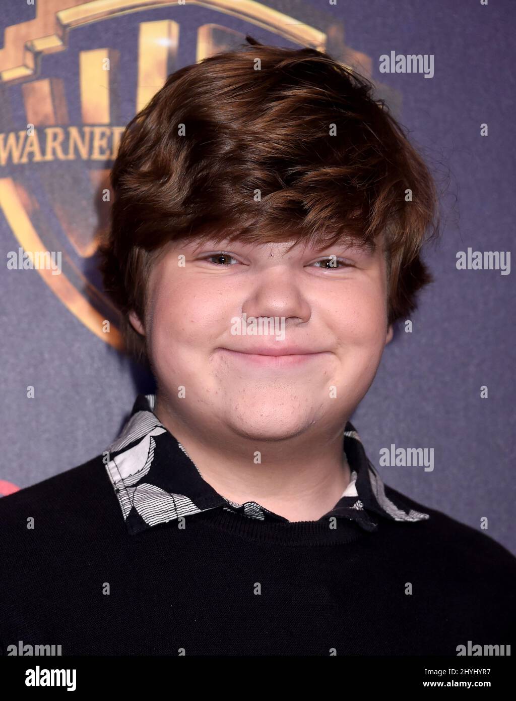 Jeremy Ray Taylor at Warner Bros. presentation during CinemaCon 2019 ...