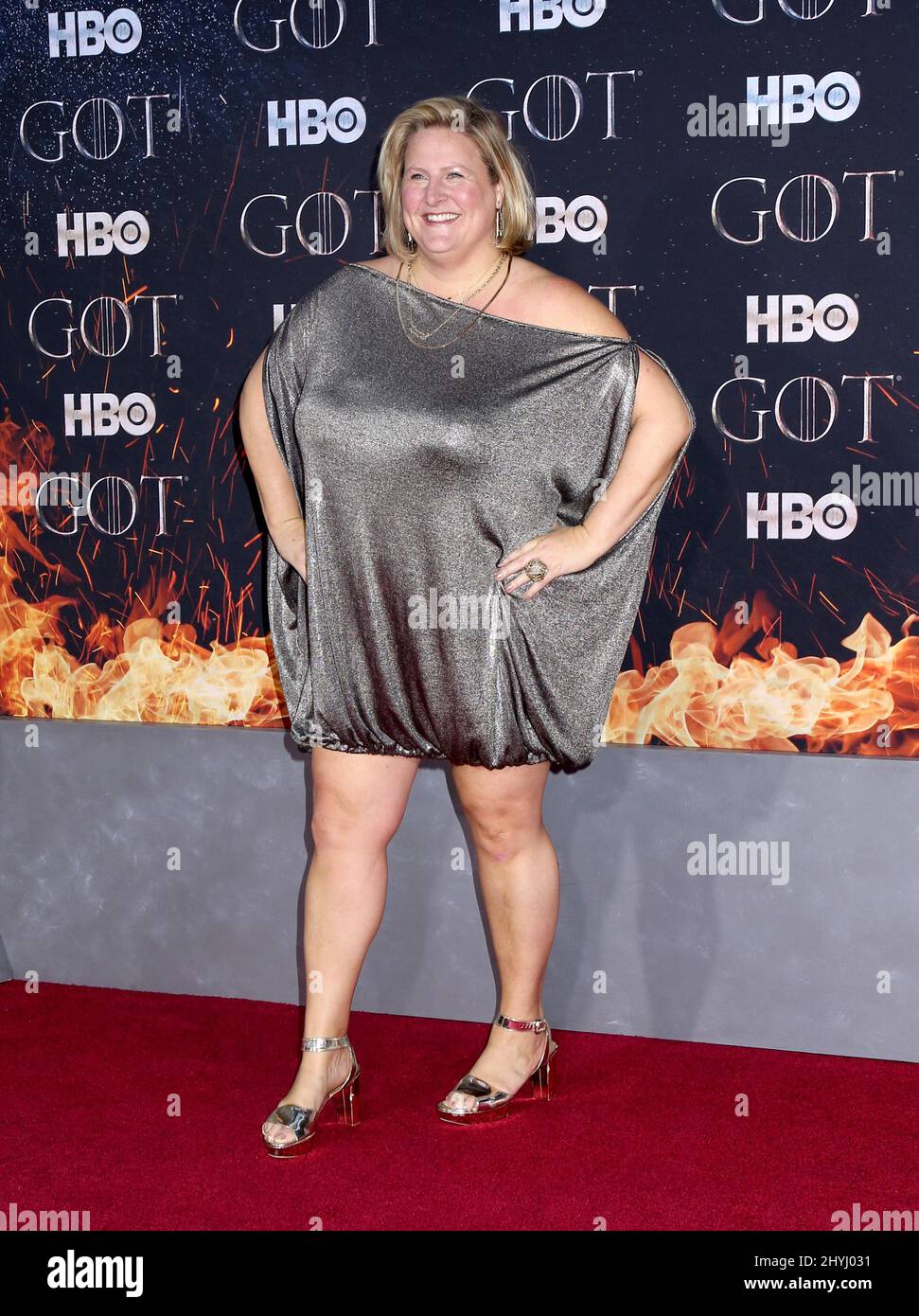 Bridget Everett attending the 'Game of Thrones' Final Season World ...