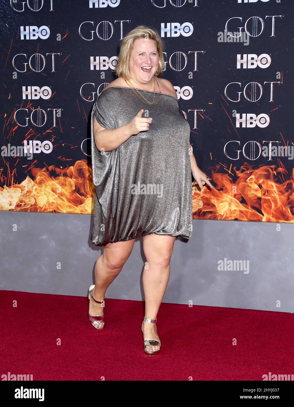 Bridget Everett attending the 'Game of Thrones' Final Season World ...