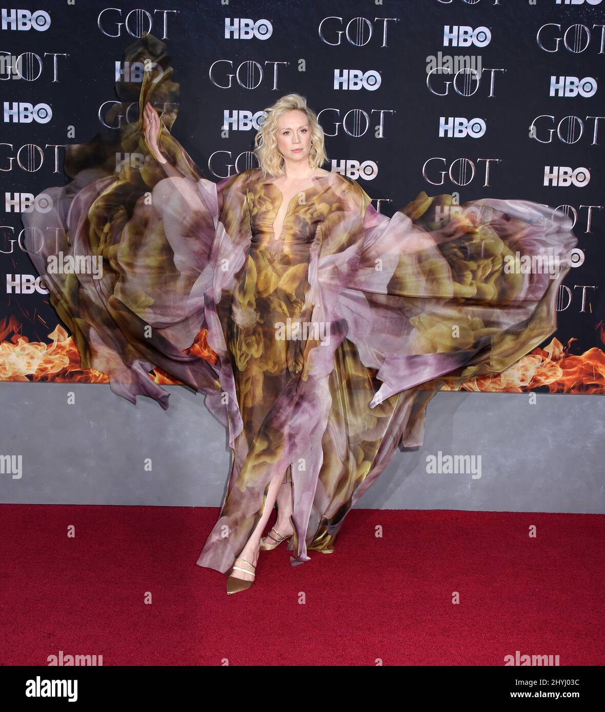 Gwendoline Christie attending the 'Game of Thrones' Final Season World ...