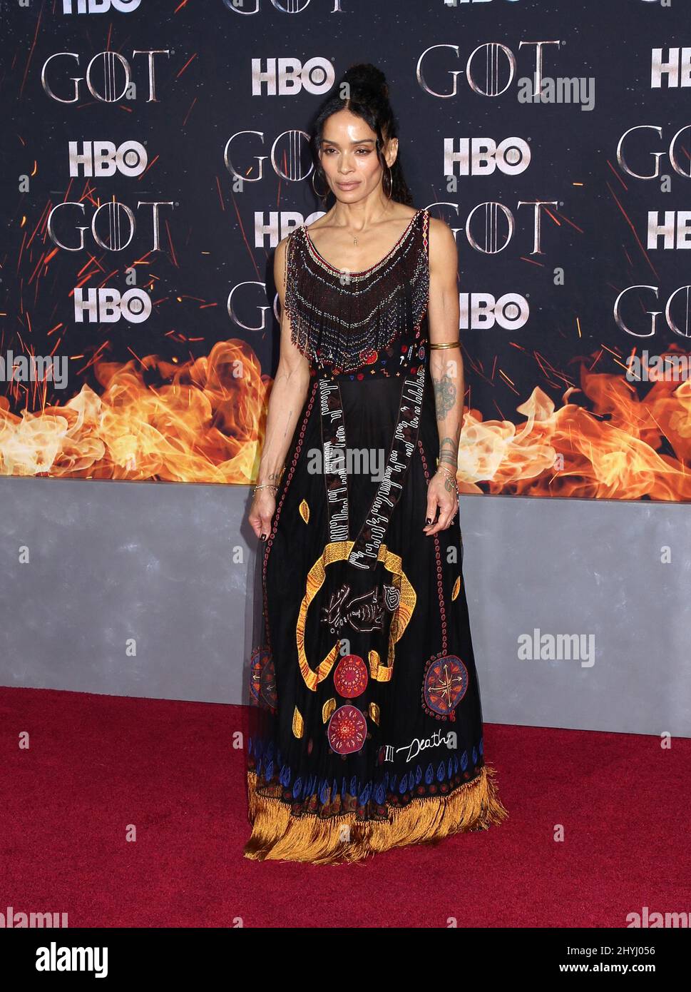 Lisa Bonet attending the 'Game of Thrones' Final Season World Premiere ...