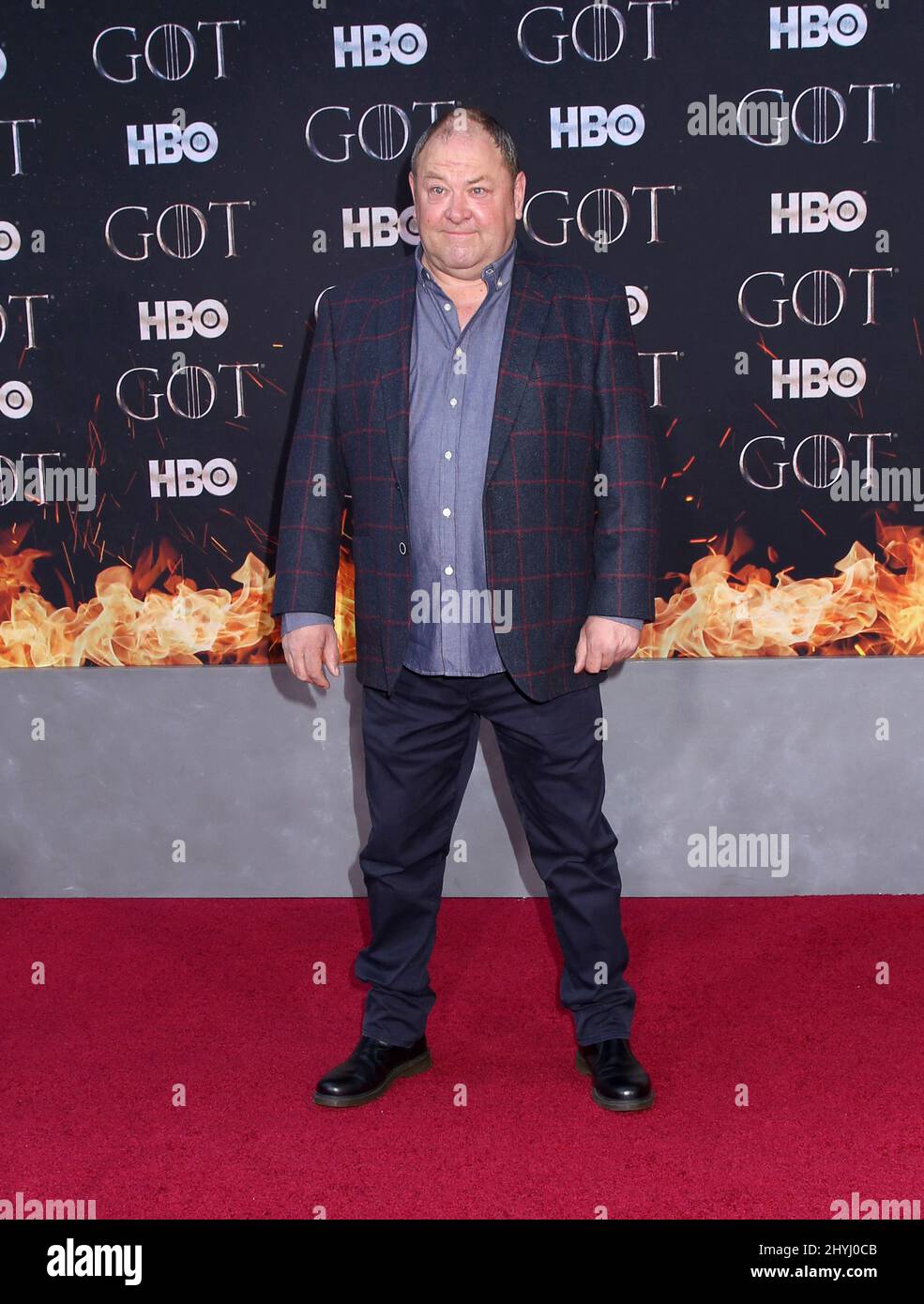 Mark Addy attending the 'Game of Thrones' Final Season World Premiere ...