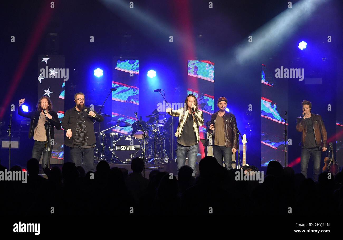Home Free onstage at ACM Decades held at the Marquee Ballroom in the ...