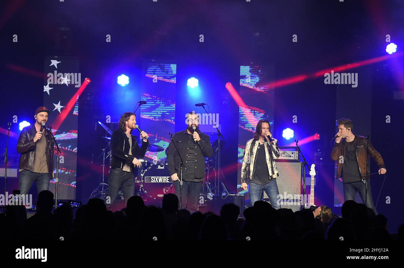 Home Free onstage at ACM Decades held at the Marquee Ballroom in the ...