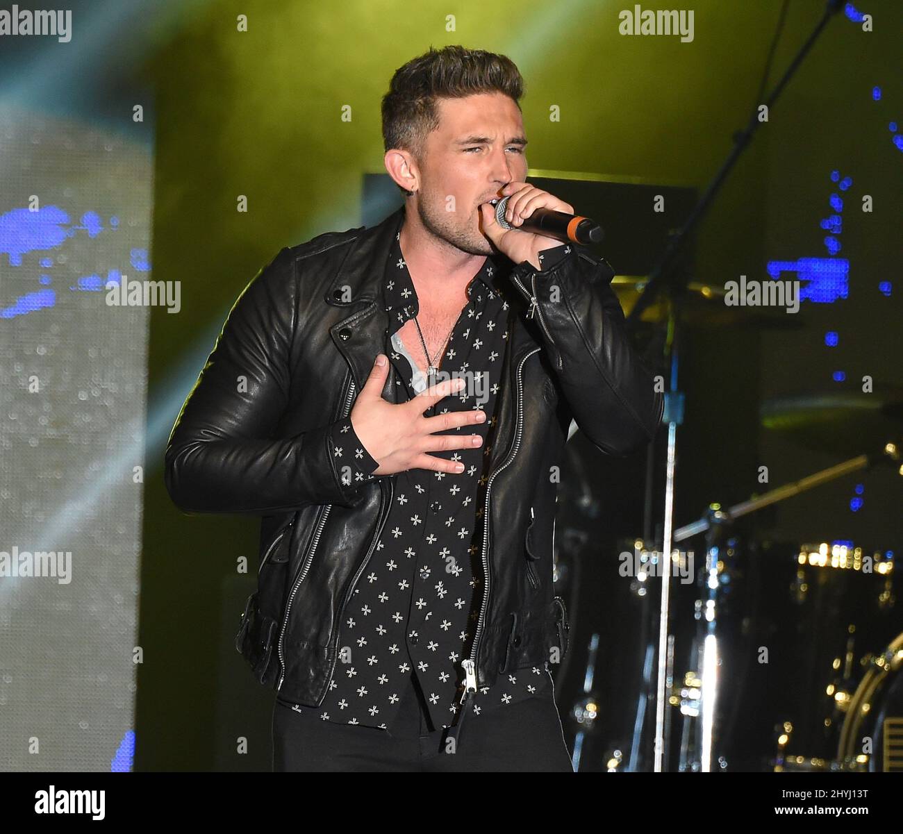 Michael Ray onstage at ACM Decades held at the Marquee Ballroom in the ...