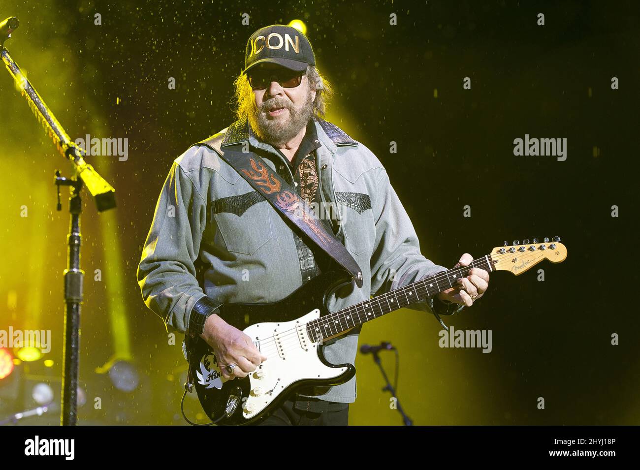 Hank Williams, Jr. in concert on his 2019 Tour at the North Carolina ...