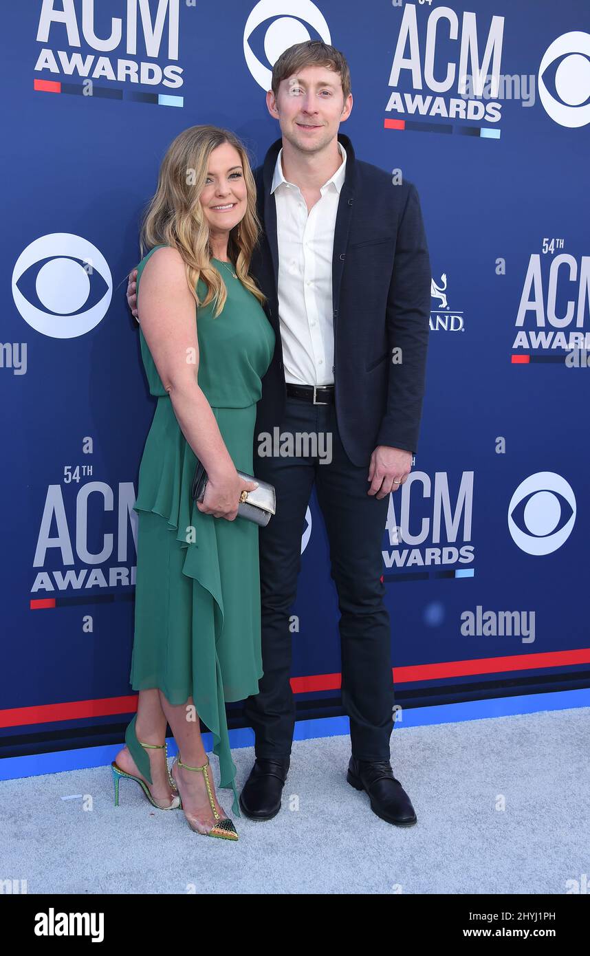 Ashley Gorley at the 54th Academy of Country Music Awards held at the ...