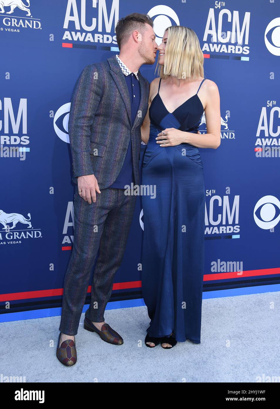 Tyler Hubbard and Hayley Stommel (Florida Georgia Line) at the 54th ...