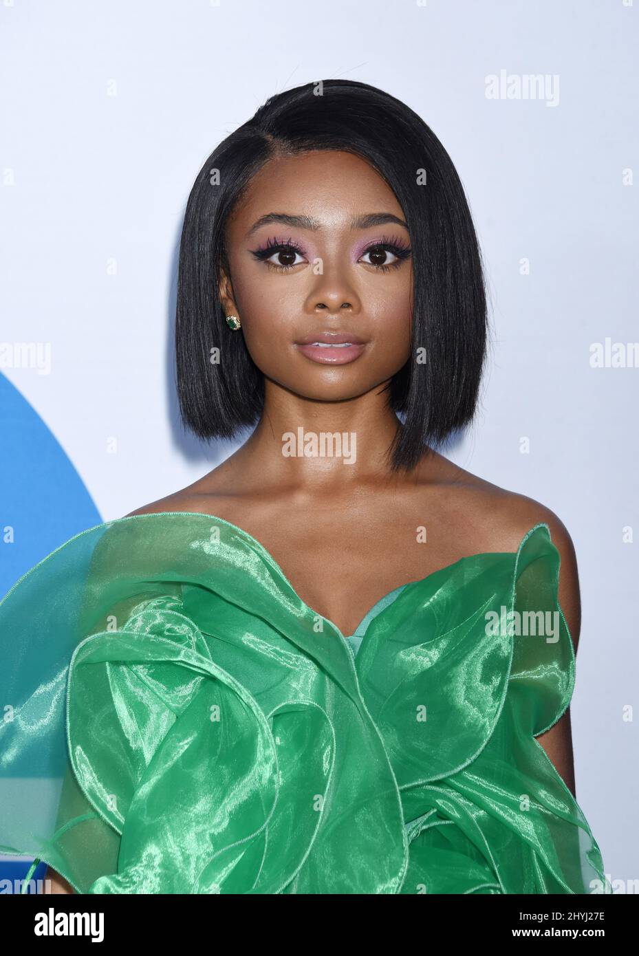 Skai Jackson With Blue Hair