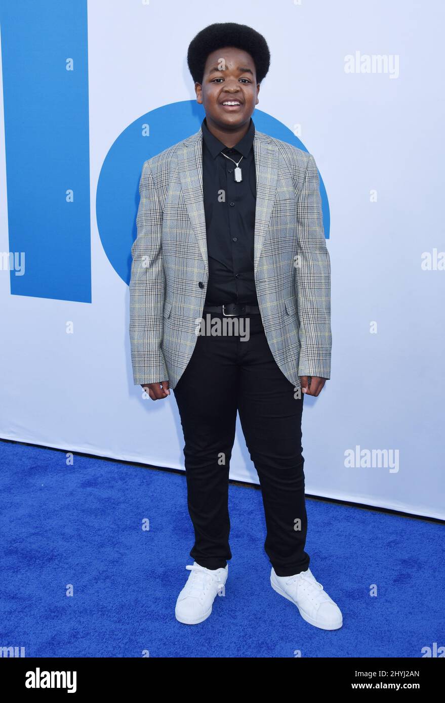 Keith L. Williams attending the Los Angeles premiere of Little Stock ...