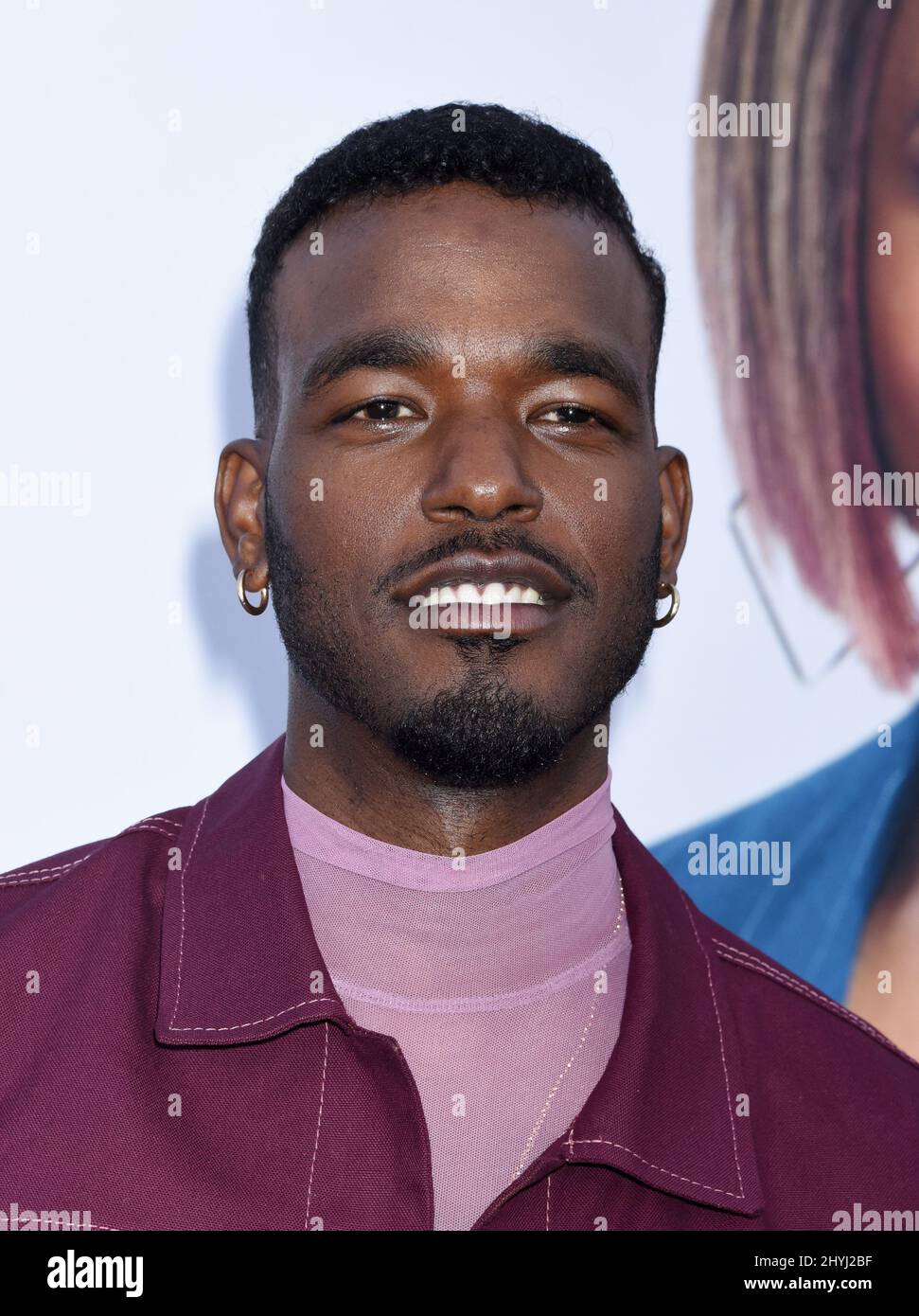 Luke James attending the Los Angeles premiere of Little Stock Photo - Alamy