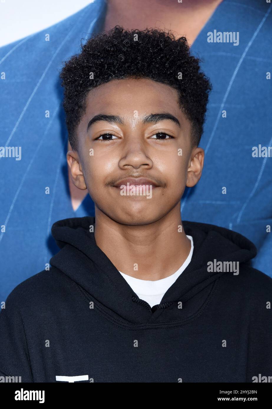 Miles Brown attending the Los Angeles premiere of Little Stock Photo - Alamy