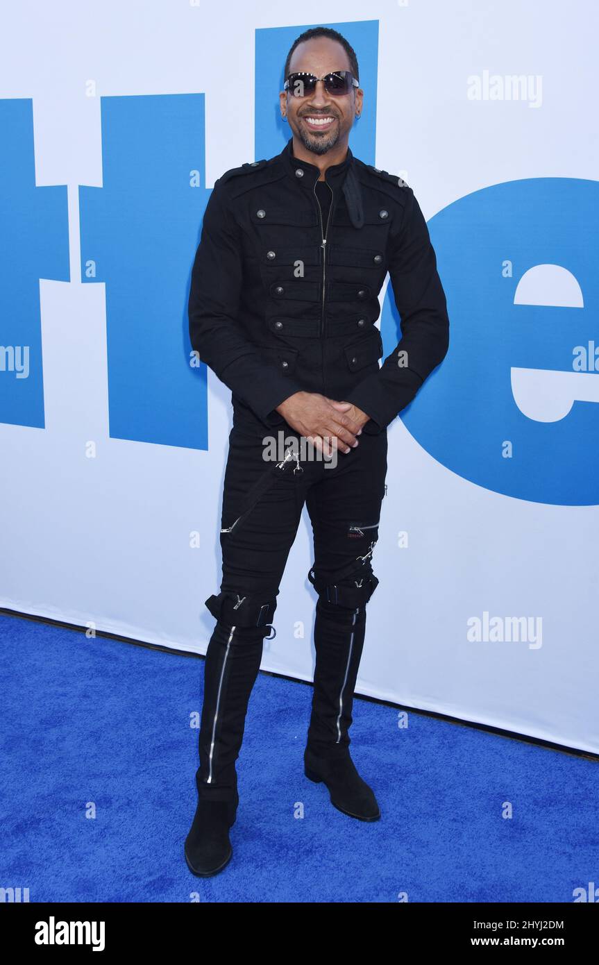Christopher Martin attending the Los Angeles premiere of Little Stock ...