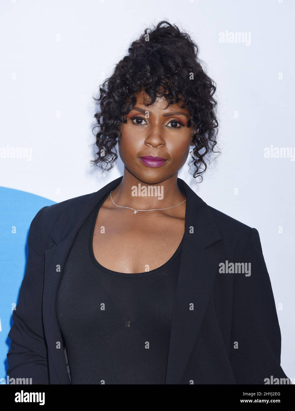 Khalilah Joi attending the Los Angeles premiere of Little Stock Photo ...