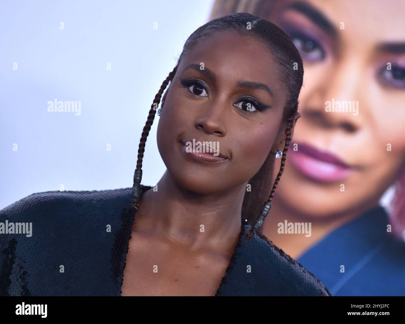 Issa Rae attending the Los Angeles premiere of Little Stock Photo - Alamy