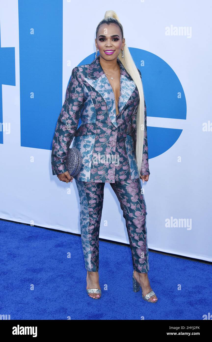 Provi Fulp attending the Los Angeles premiere of Little Stock Photo - Alamy