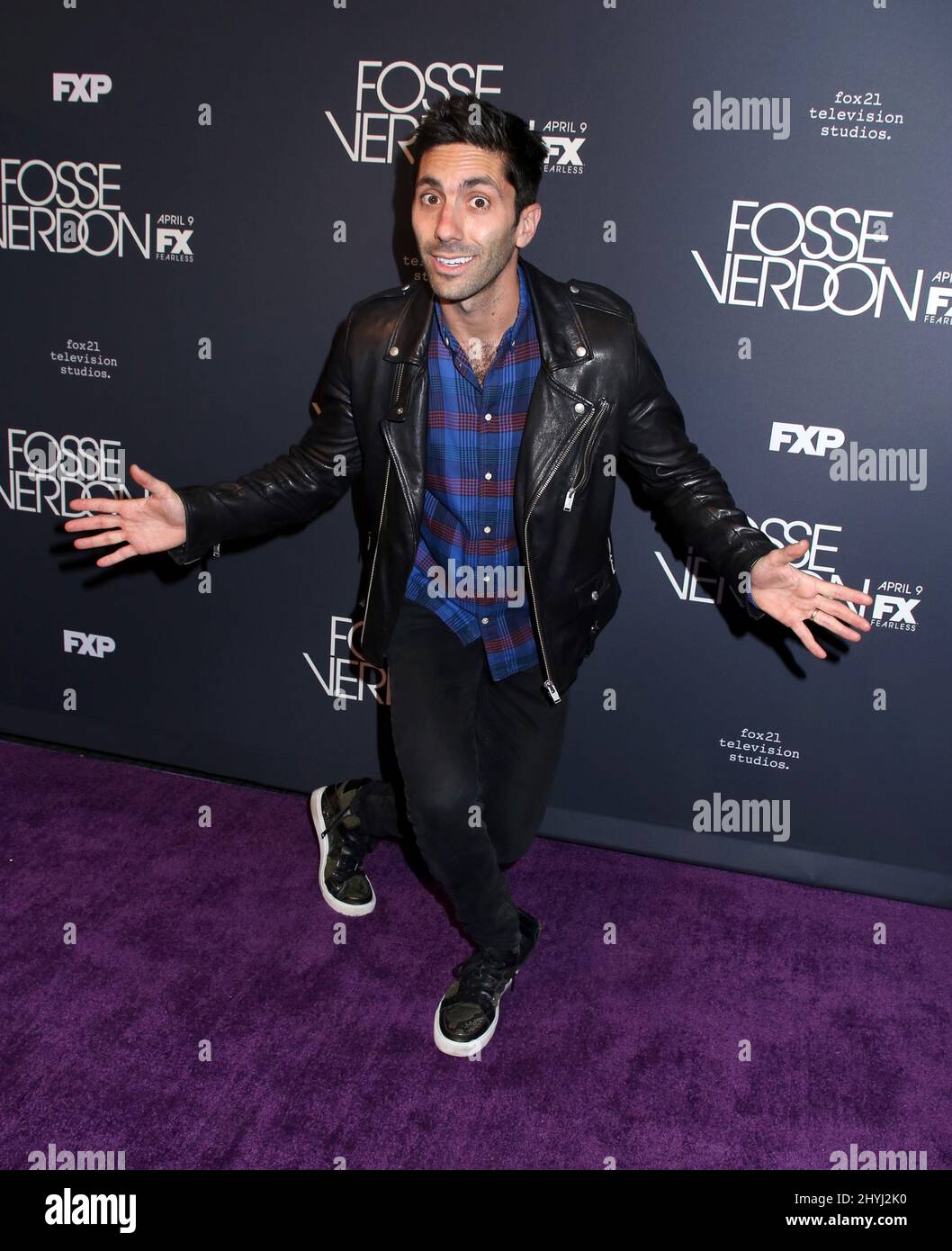Nev Schulman attending FX's 'Fosse/Verdon' Premiere held at the Gerald ...