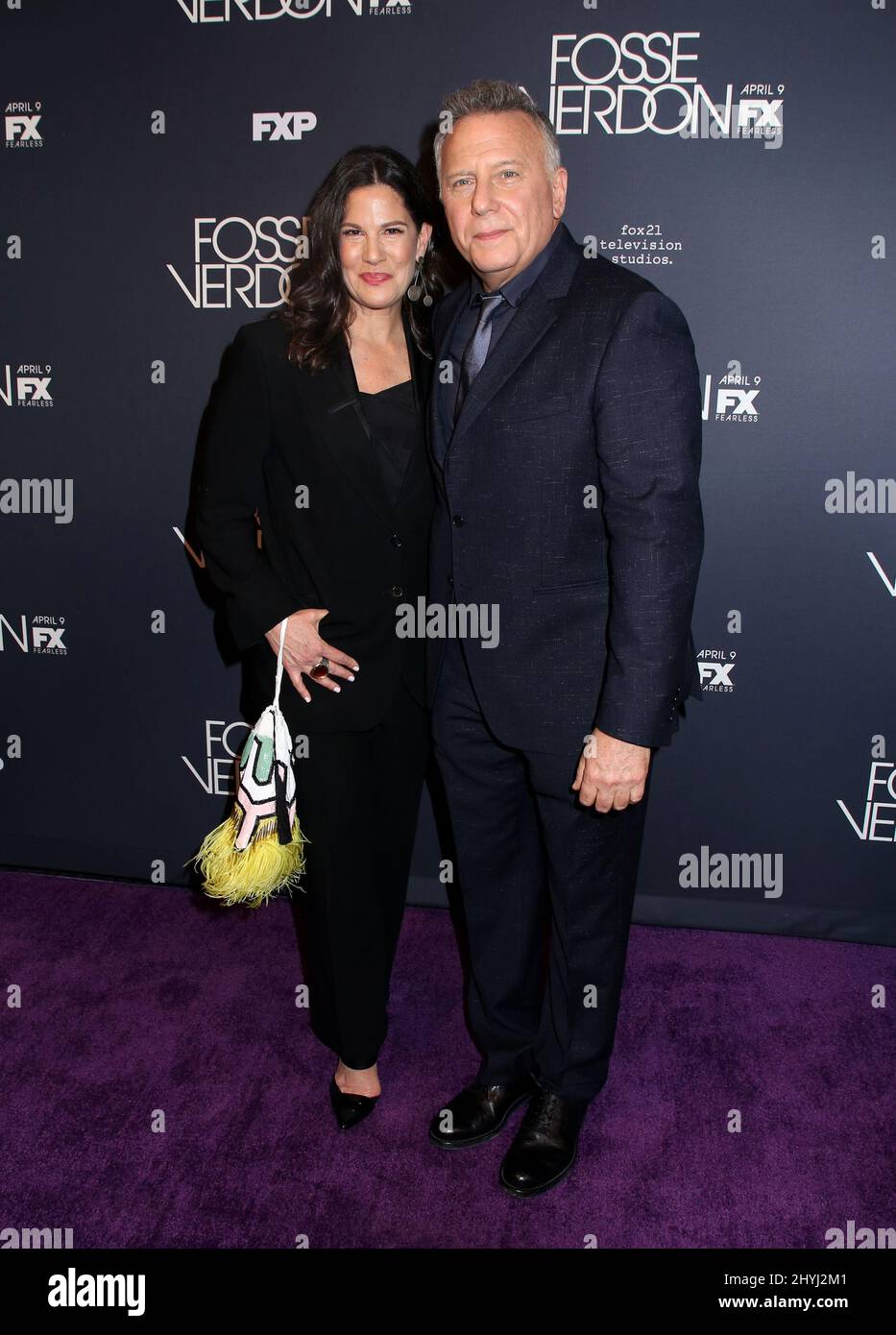 Paul Reiser & wife Paula Ravets attending FX's 'Fosse/Verdon' Premiere ...
