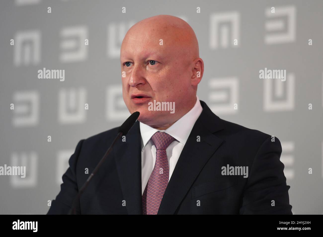 Prague, Czech Republic. 15th Mar, 2022. Daniel Benes, CEO of Czech ...