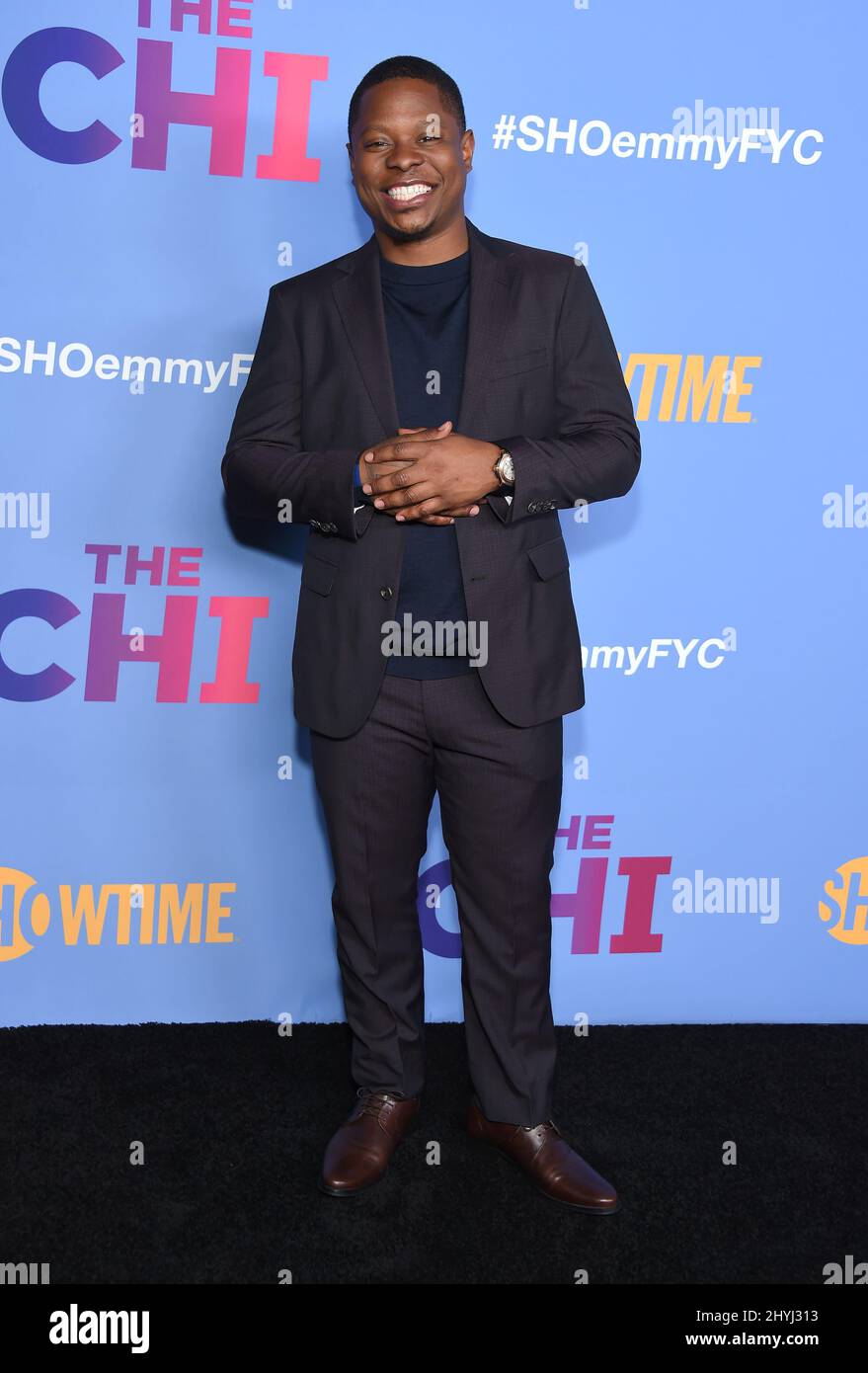 Jason Mitchell attending the 'The Chi' FYC Event at Pacific Design ...