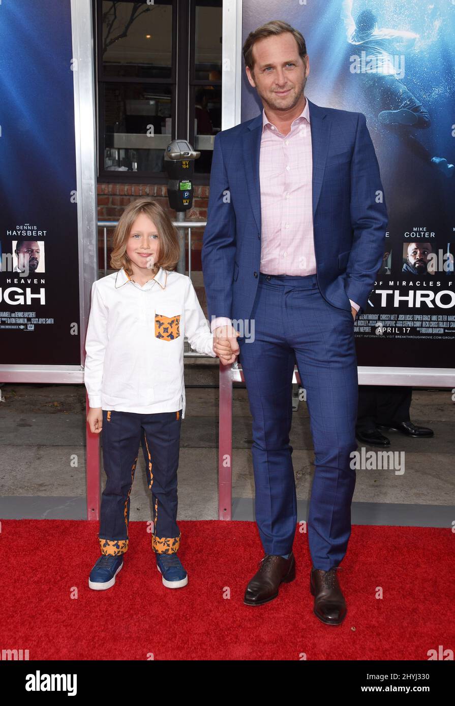 Josh Lucas and Noah Rev Maurer attending the Breakthrough Los Angeles ...