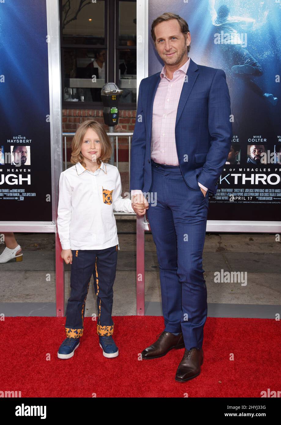 Josh Lucas and Noah Rev Maurer attending the Breakthrough Los Angeles ...