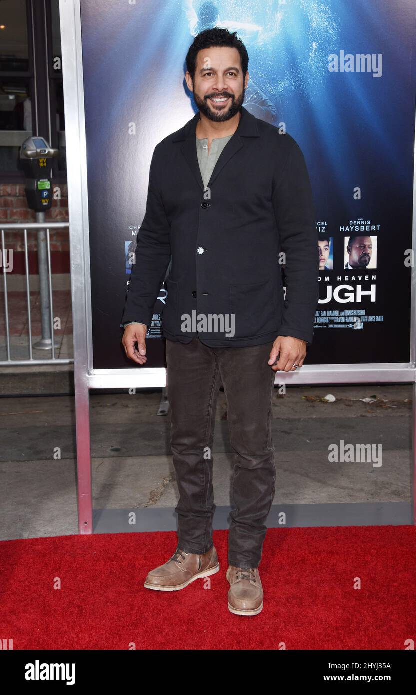 Jon Huertas attending the Breakthrough Los Angeles Premiere held at the ...