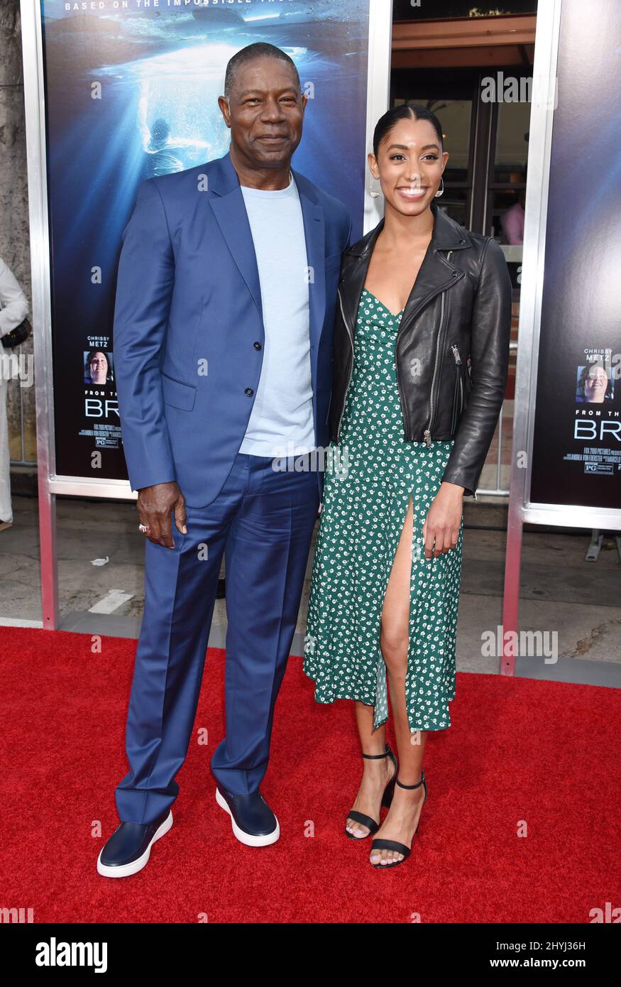 Dennis Haysbert and Katharine Haysbert attending the Breakthrough Los ...