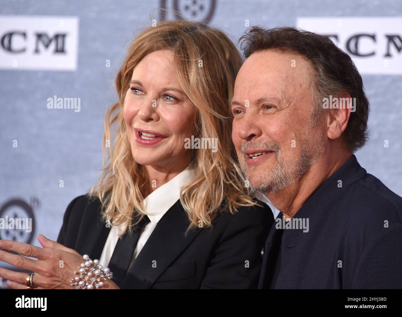Meg Ryan and Billy Crystal attending the 30th anniversary screening of ...