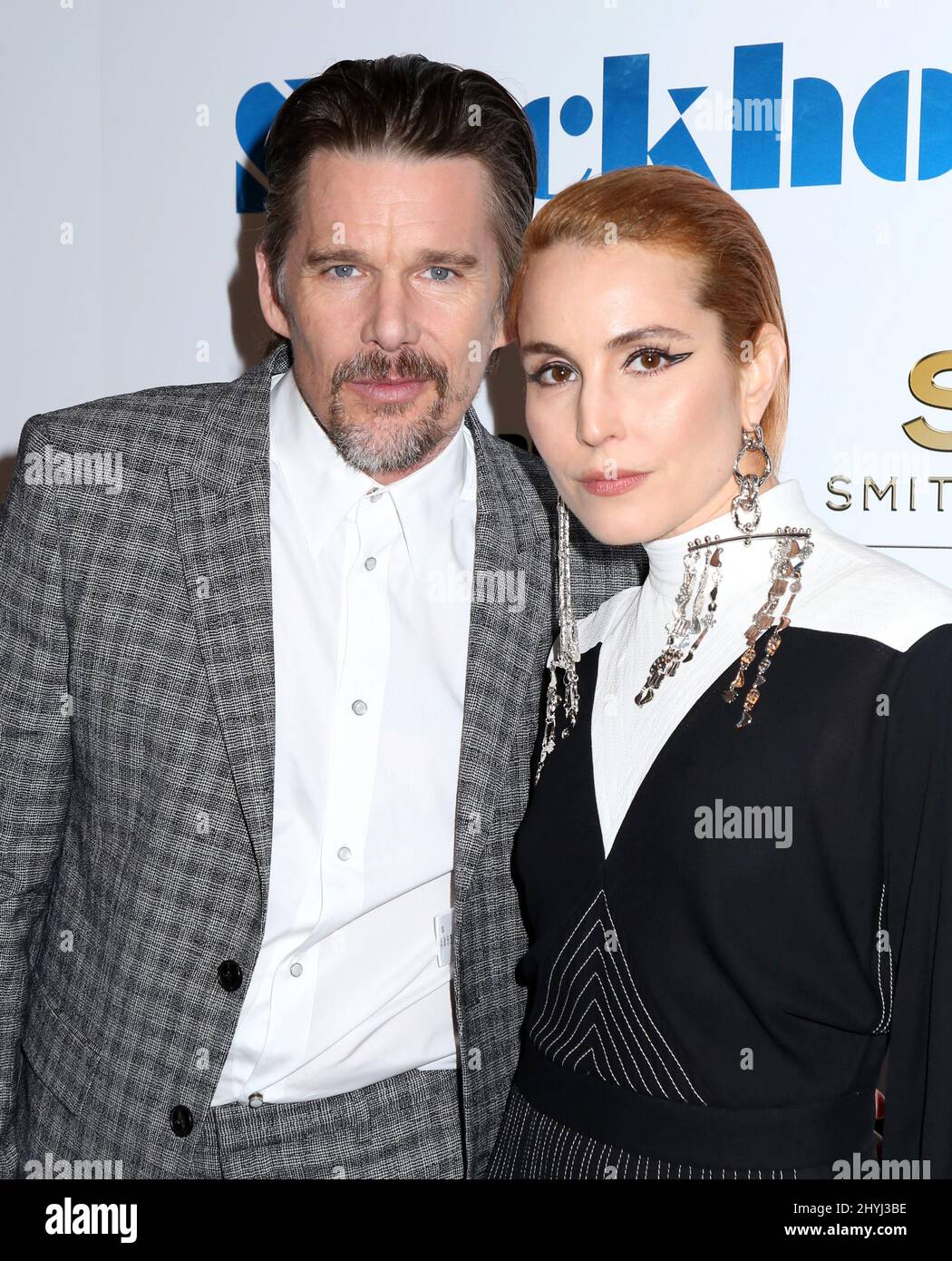 Ethan Hawke & Noomi Rapace attending the 'Stockholm' New York Premiere held at MoMA Celeste ...