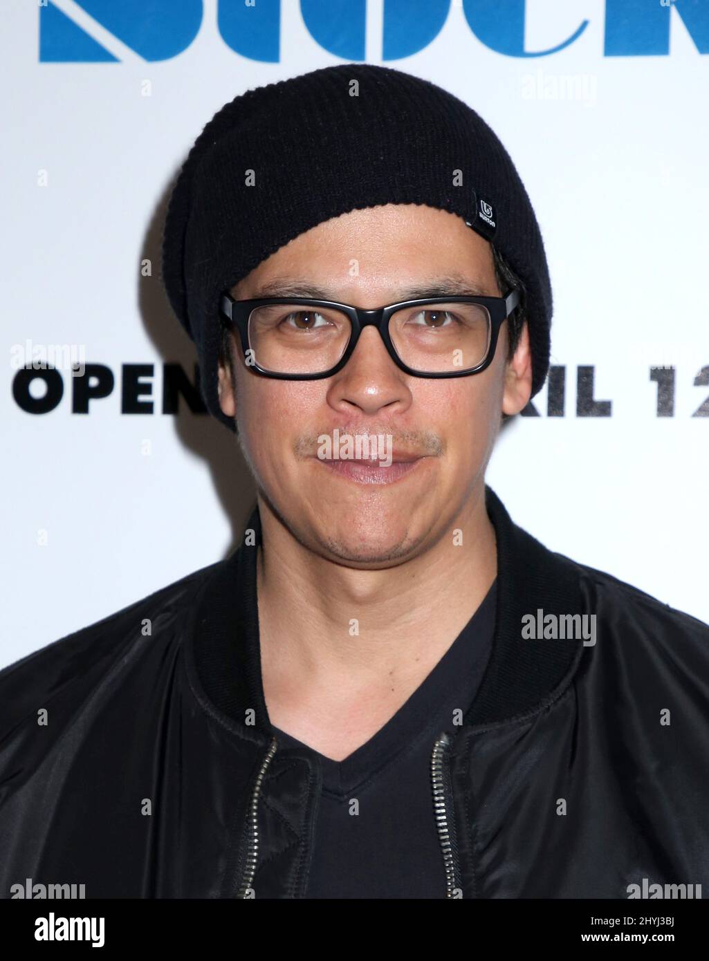 Chaske Spencer attending the 'Stockholm' New York Premiere held at MoMA ...