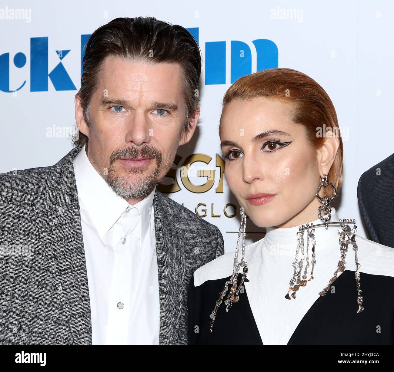 Ethan Hawke & Noomi Rapace attending the 'Stockholm' New York Premiere held at MoMA Celeste ...