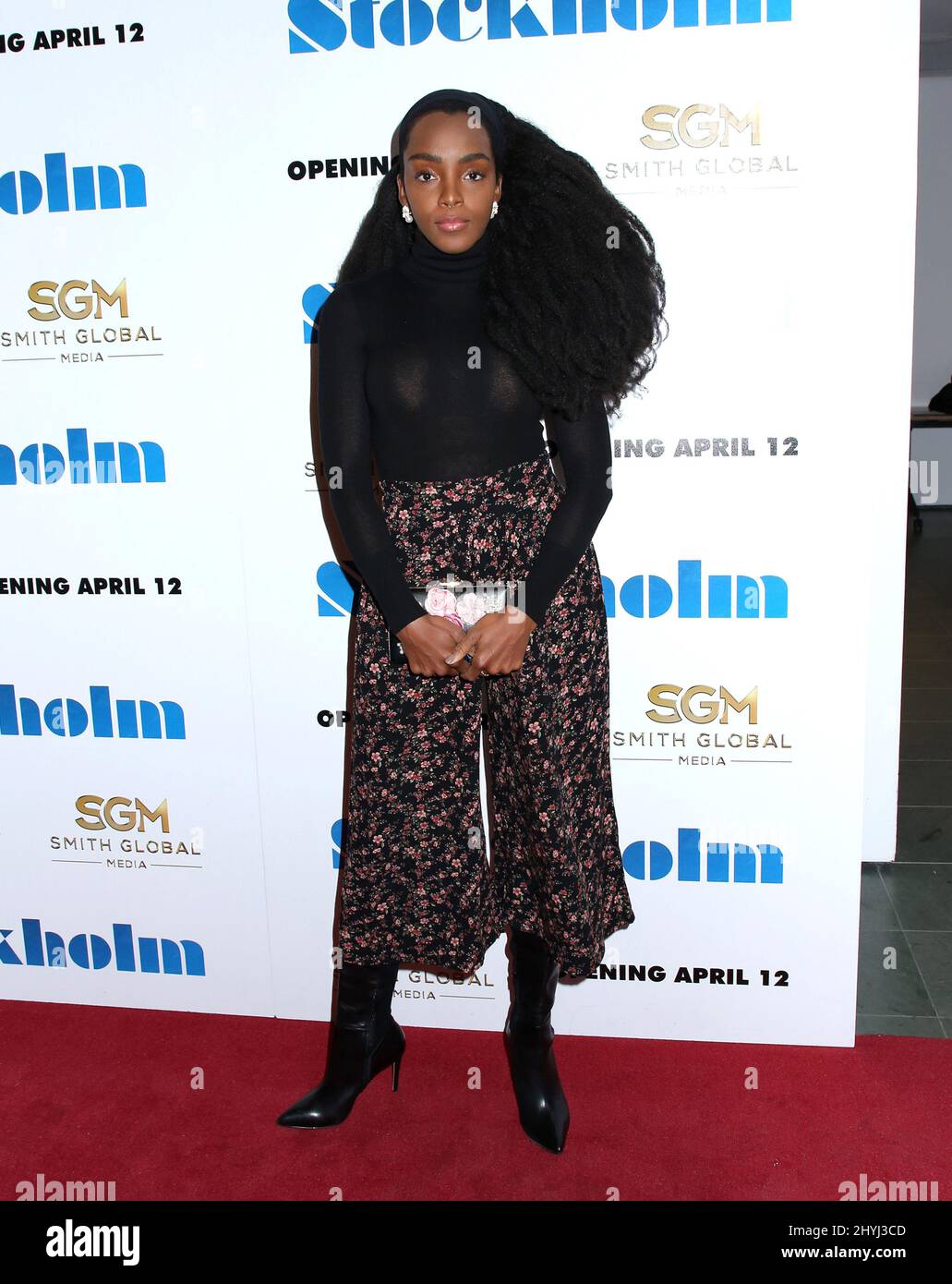 Cipriana Quann attending the 'Stockholm' New York Premiere held at MoMA ...