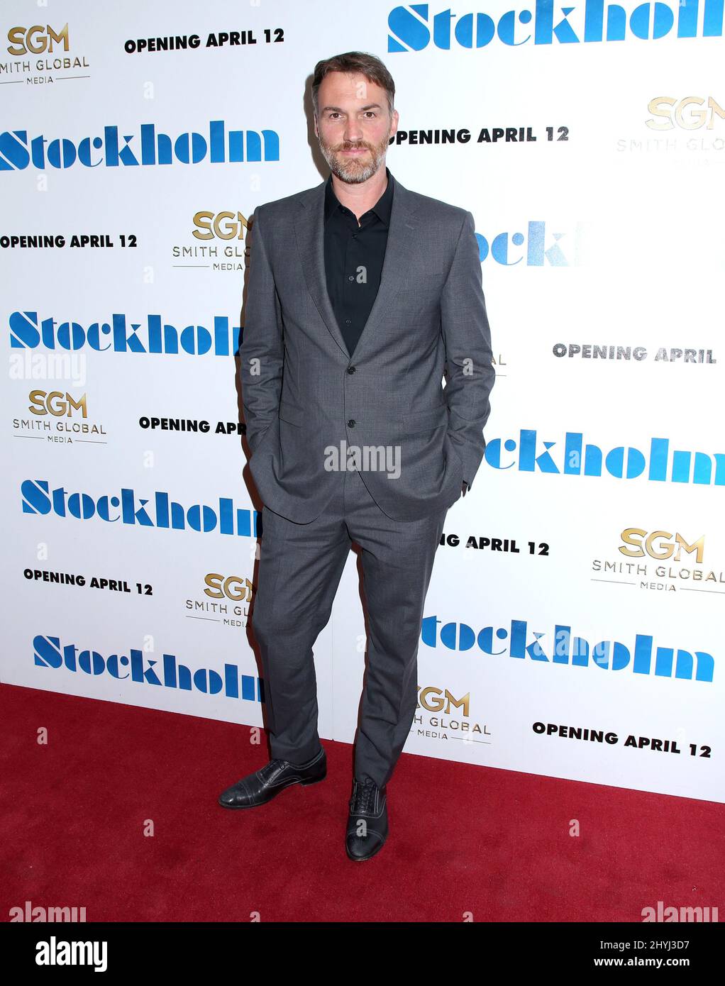 Robert Budreau attending the 'Stockholm' New York Premiere held at MoMA ...