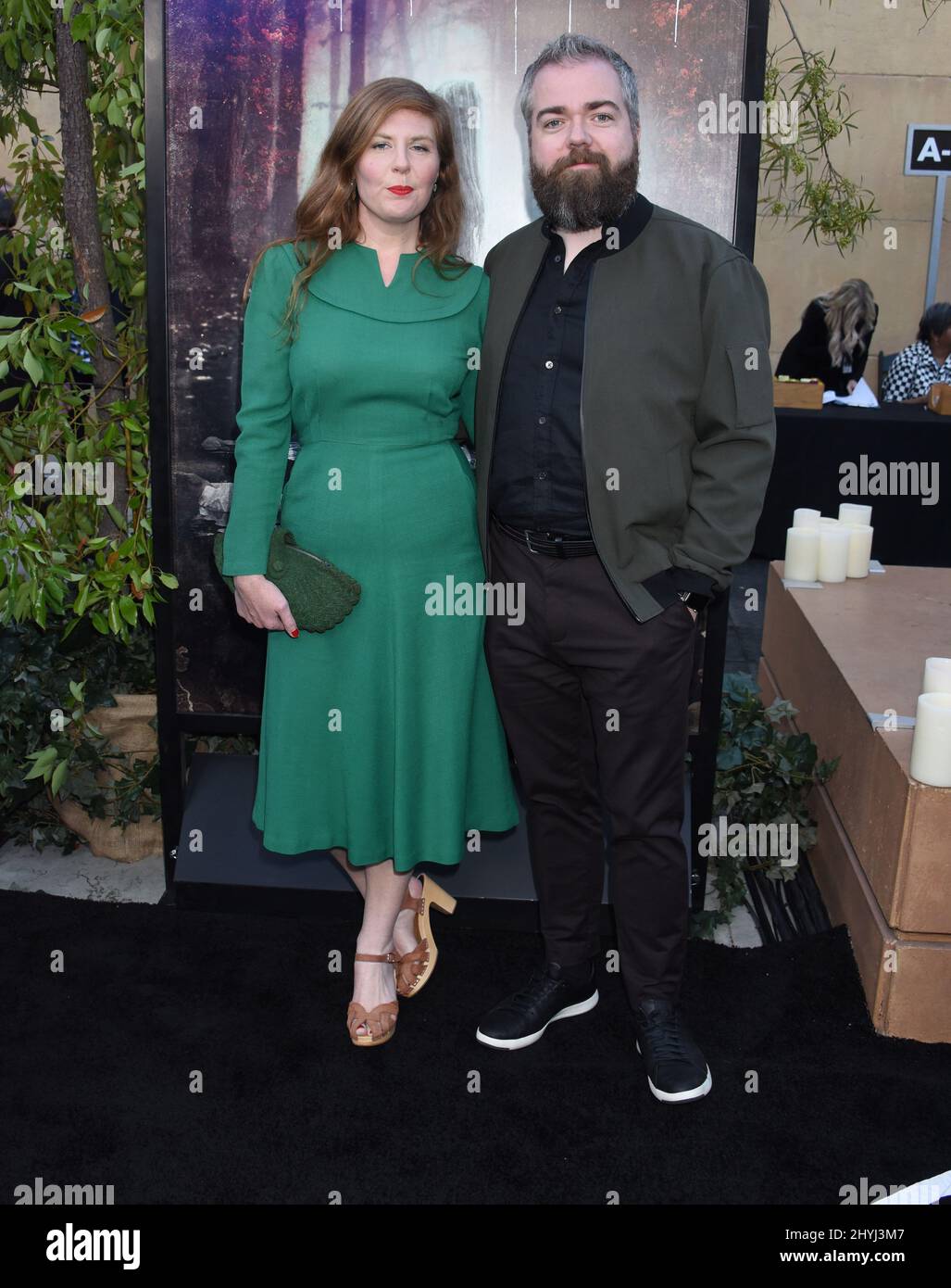 David Sandberg and Lotta Losten at 'The Curse Of La Llorona' Premiere ...