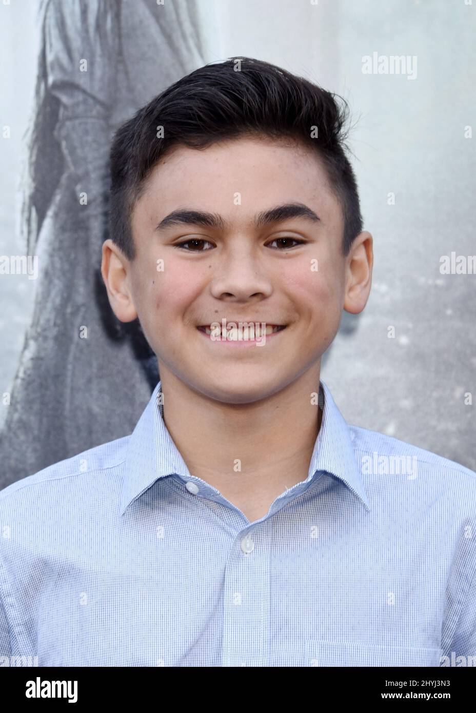Aiden Lewandowski at 'The Curse Of La Llorona' Premiere held at the Egyptian Theatre on April 15 ...