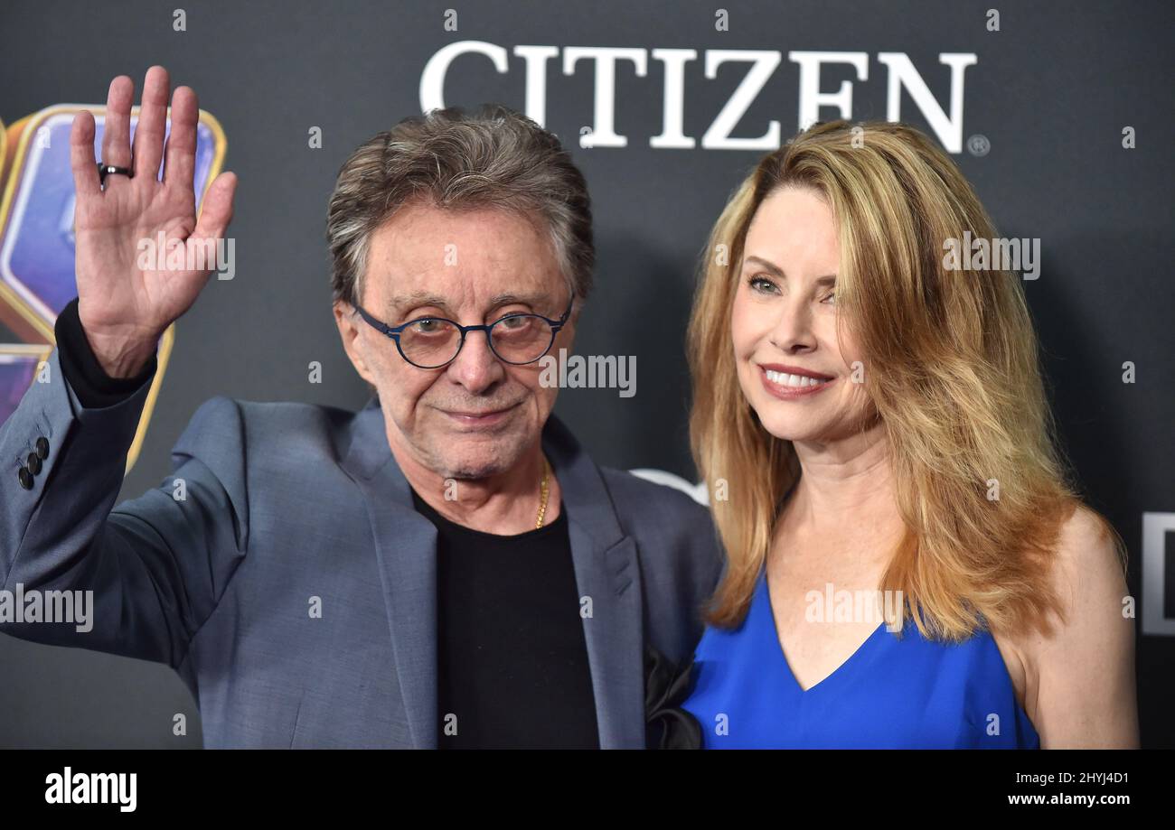 Frankie Valli and Jacqueline Jacobs attending the world premiere of ...