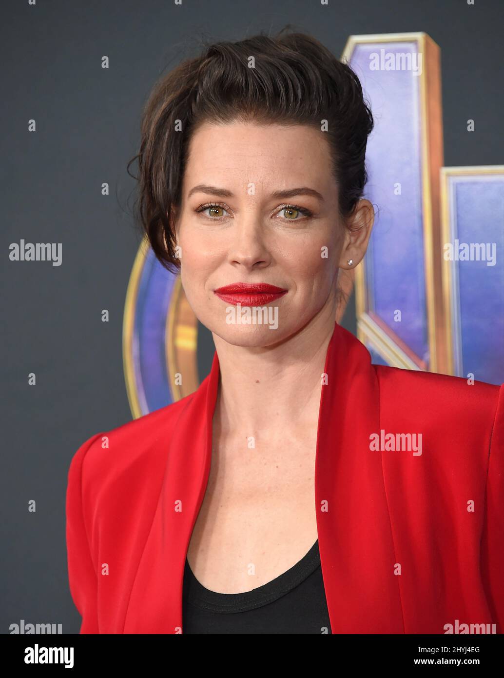 Evangeline Lilly attending the world premiere of Avengers: Endgame held ...
