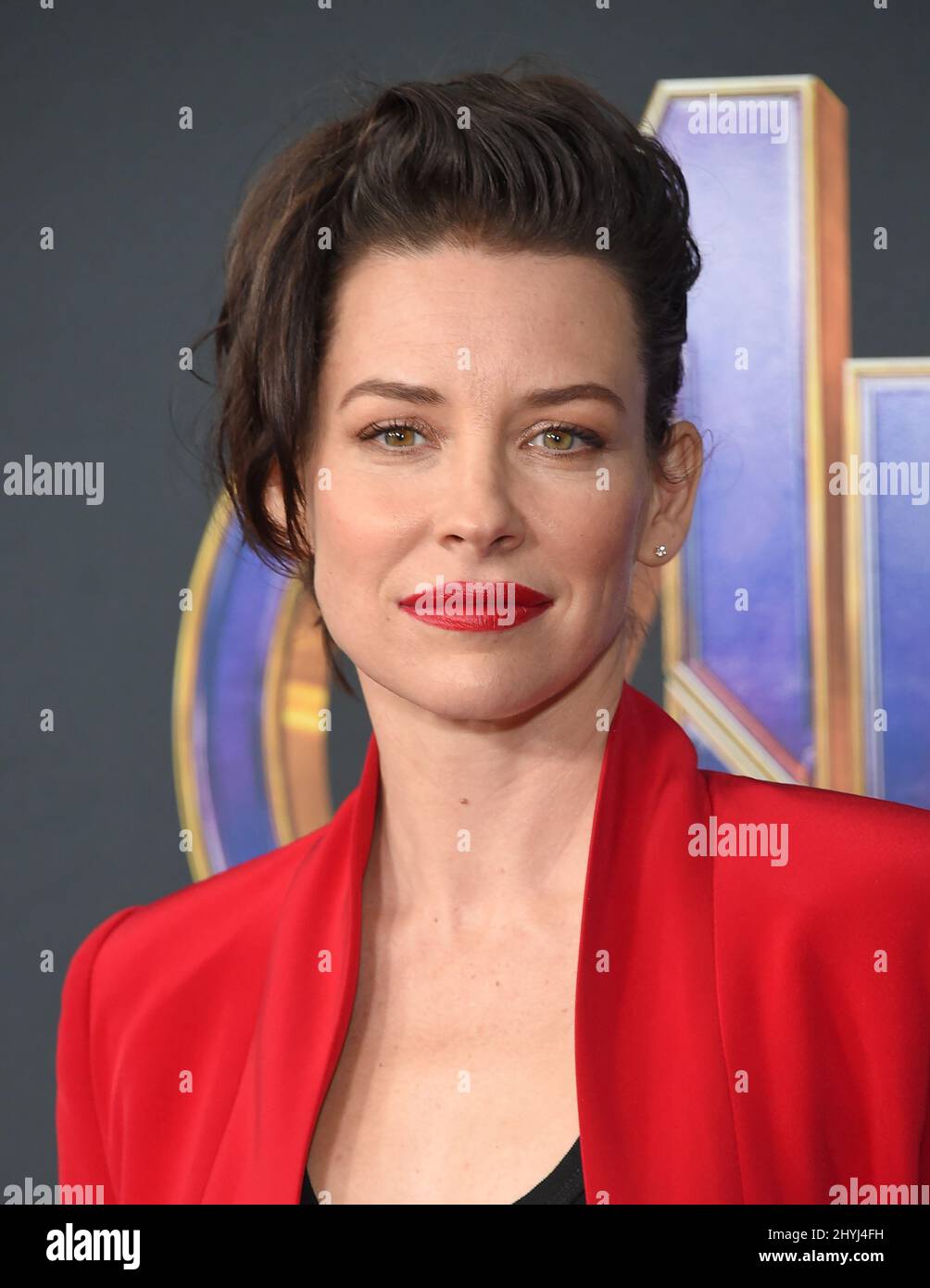 Evangeline Lilly attending the world premiere of Avengers: Endgame held ...