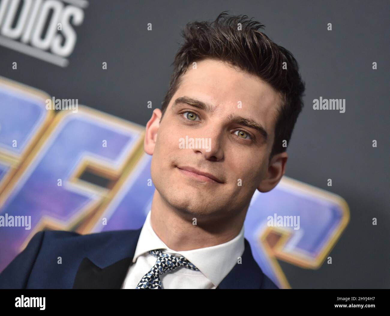Jeff ward attending world premiere avengers hi-res stock photography ...