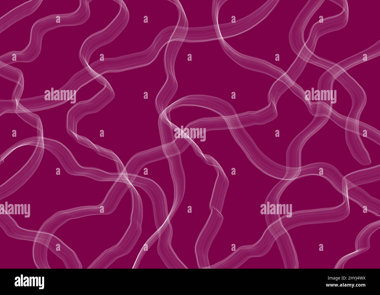 Abstract art dark purple color background with wavy white lines ...