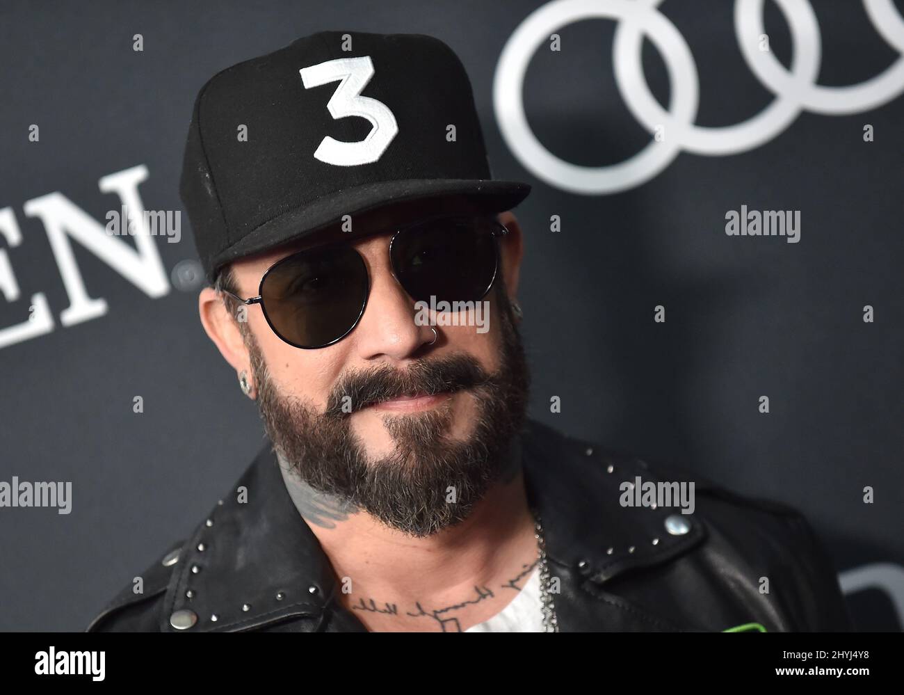 AJ McLean attending the world premiere of Avengers: Endgame held at the ...