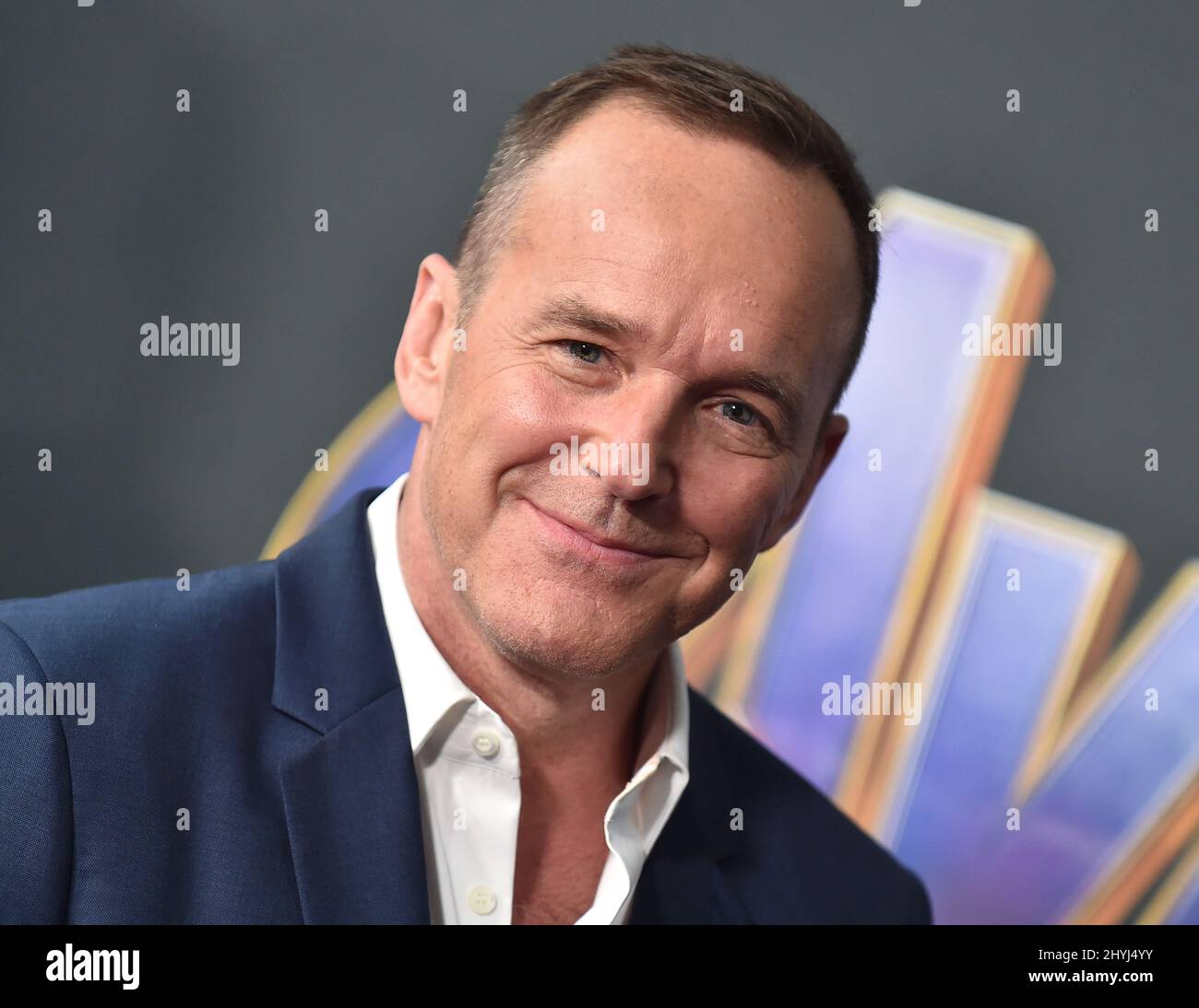 Clark gregg attending world premiere avengers hi-res stock photography ...