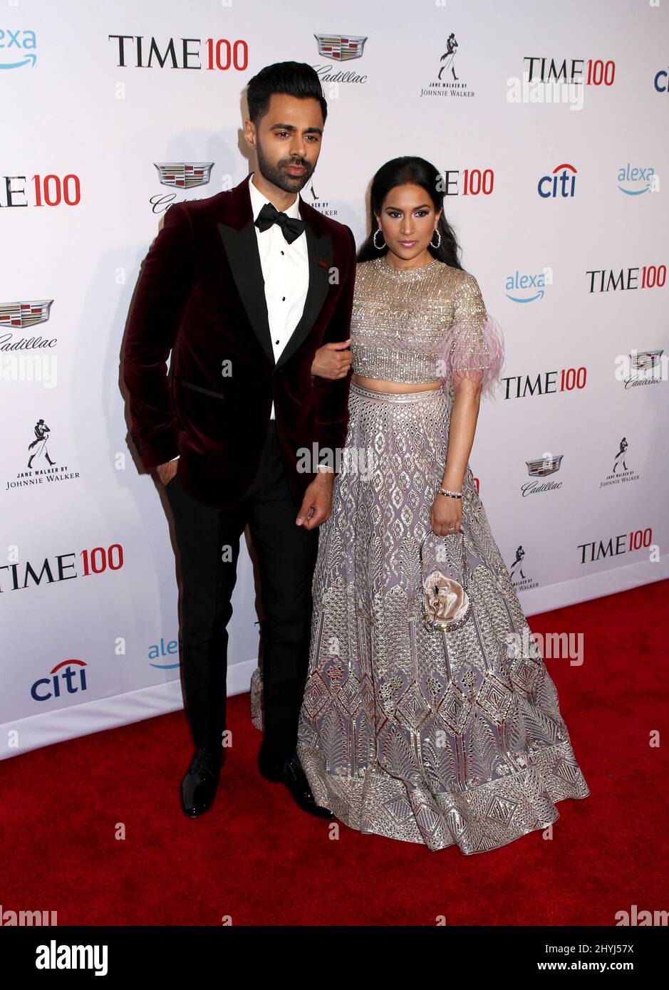 Hasan Minhaj & Beena Patel attending the 2019 Time 100 Gala at at ...